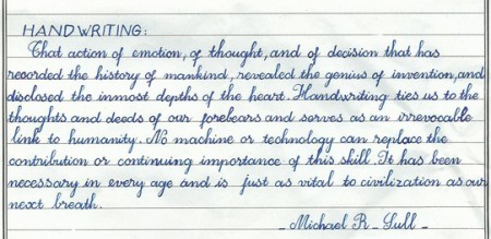 World Handwriting Contest 2014 – Kids Contests