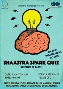 IIT – Madras Quiz Competition for School Students – Kids Contests