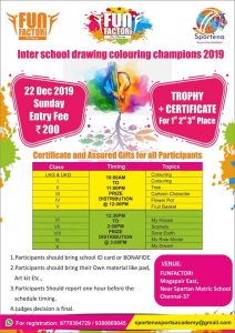 Sportena Academy Inter School Drawing & Colouring Champions ...