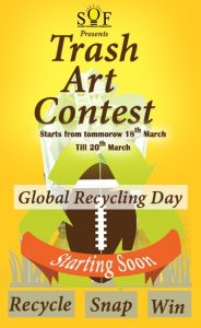 Trash Art Contest by Science Olympiad Foundation – Kids Contests