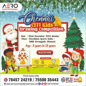 Chennai CITI KIDS Drawing Competition at Decathlon Sports India, OMR ...