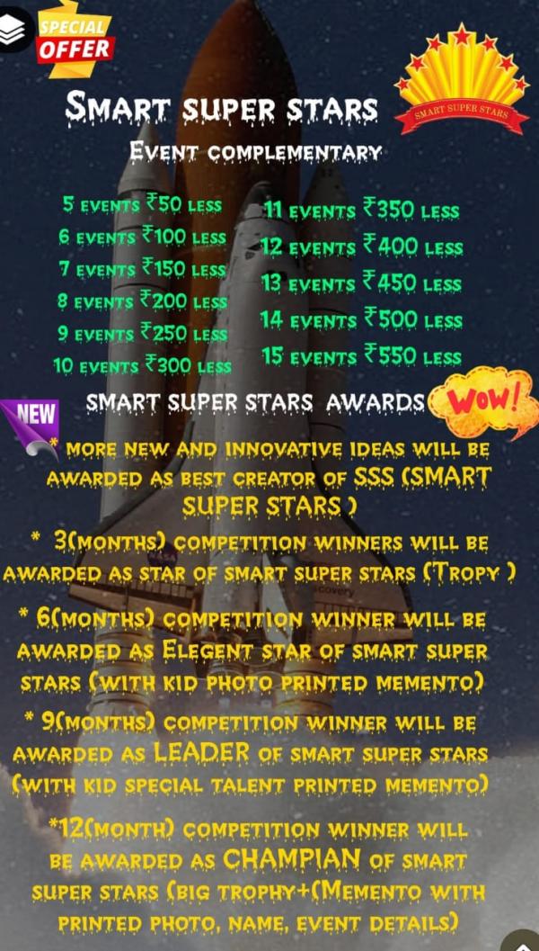 SMART SUPER STARS presents FABULOUS STUDENT AWARD ONLINE COMPETITION ...