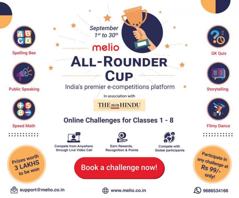 Melio September All Rounder Cup 2021 – Kids Contests