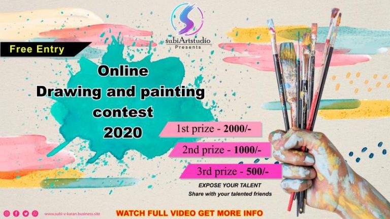 subiArtstudio Online Drawing Contest – Kids Contests