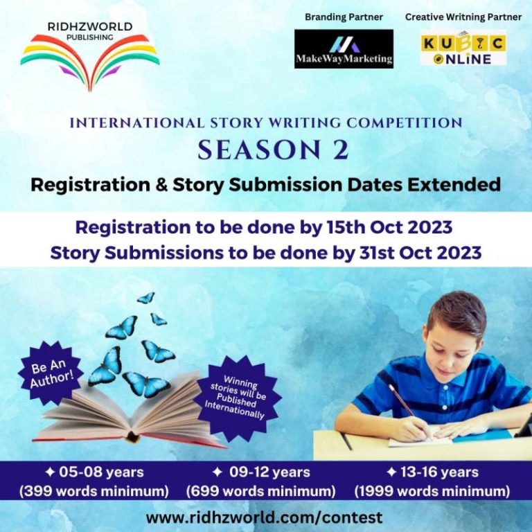 “Once Upon In Our Minds” Story Writing Competition – Kids Contests
